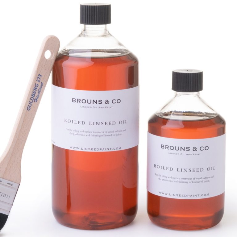 Boiled linseed oil - Linseed Oil Paint